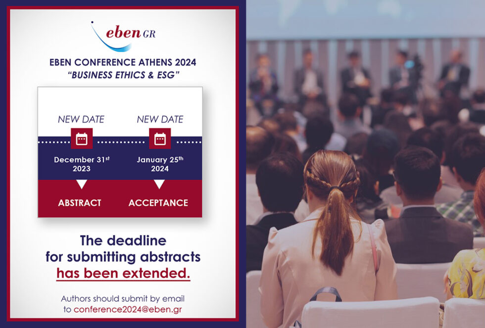 EBEN CONFERENCE ATHENS 2024 - EBEN GR - EUROPEAN BUSINESS ETHICS NETWORK